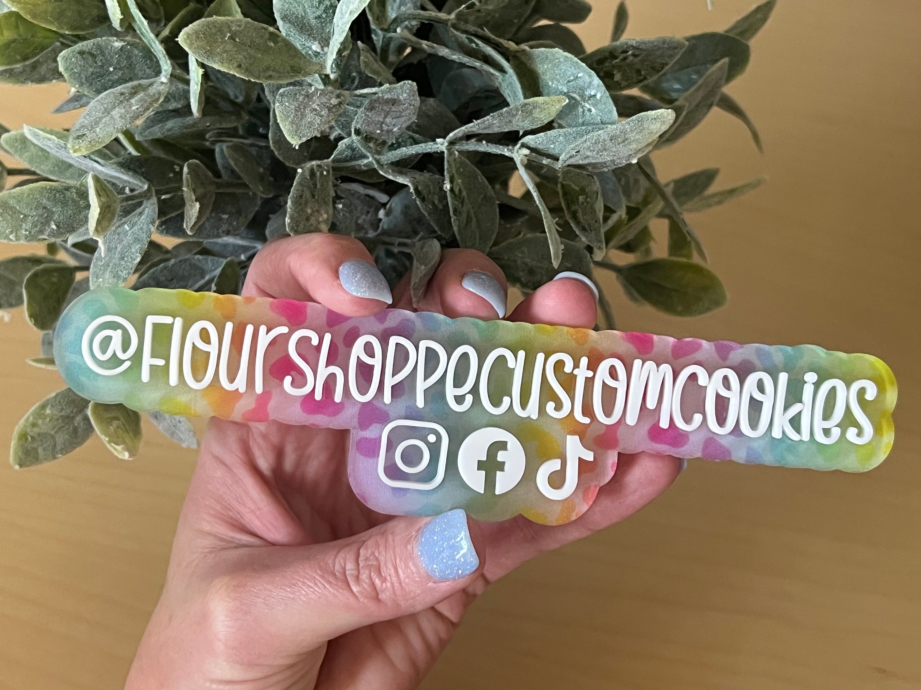 7 Inch Physical Watermark Watermark 3d Watermark Small - Etsy