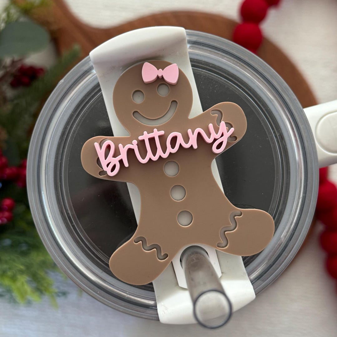 Gingerbread Stanley Cup Topper for Christmas Cup Topper for Stanley ...
