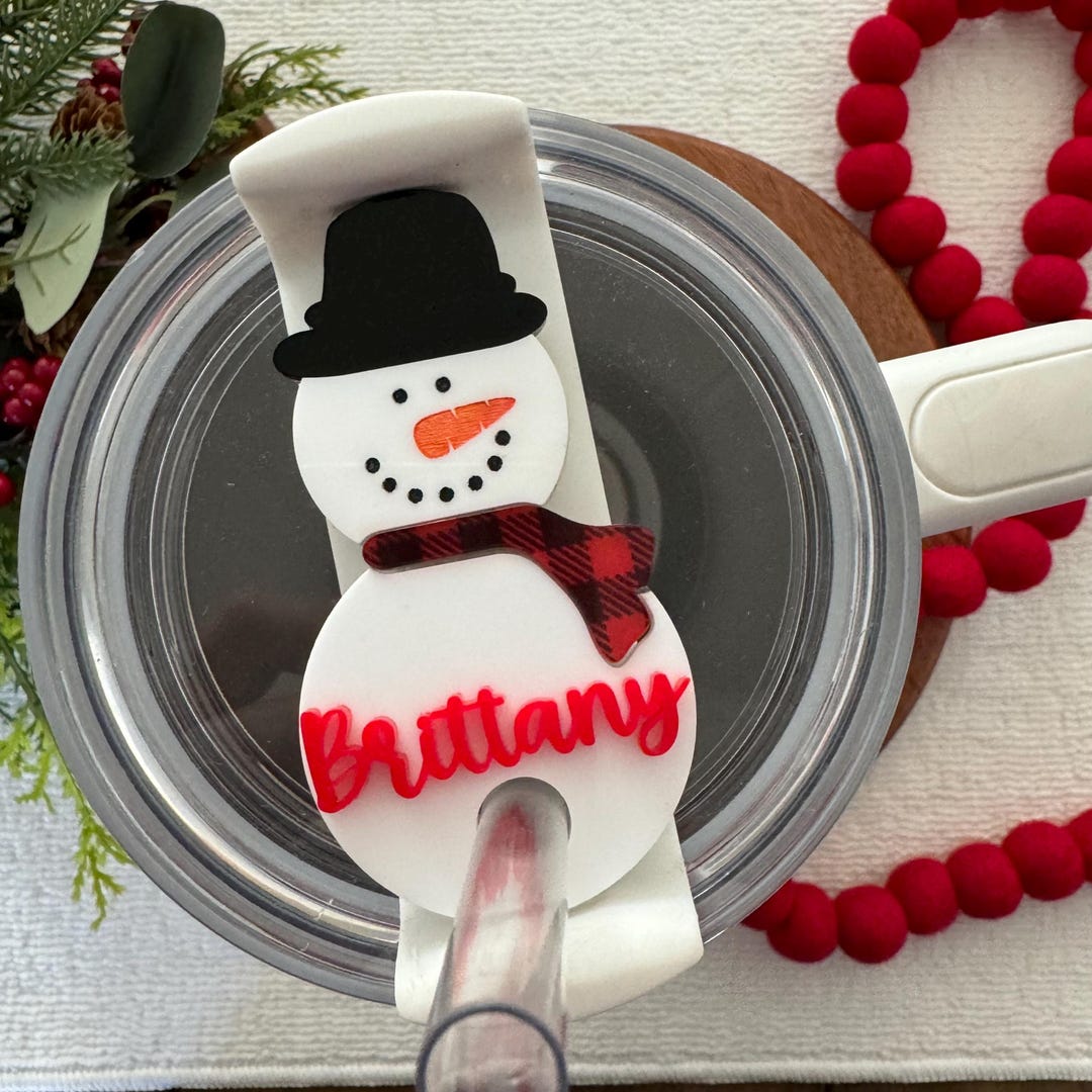 Snowman Stanley Cup Topper for Christmas Cup Topper for Stanley ...