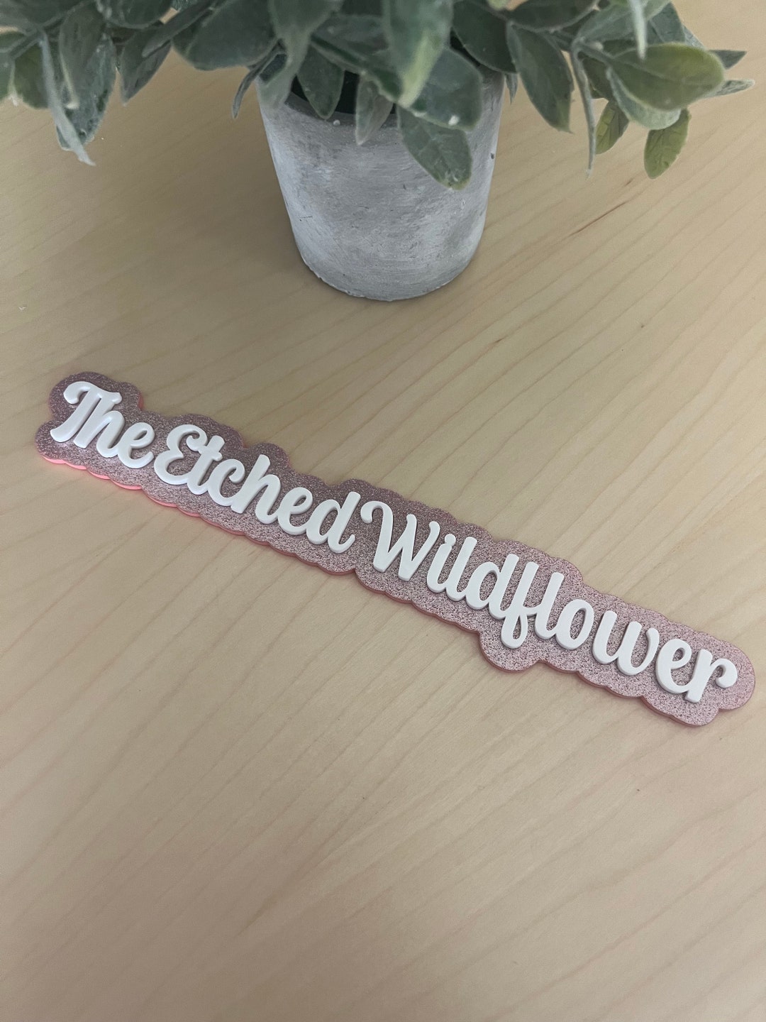 7 Inch Physical Watermark, Watermark, 3d Watermark Small Business Sign ...