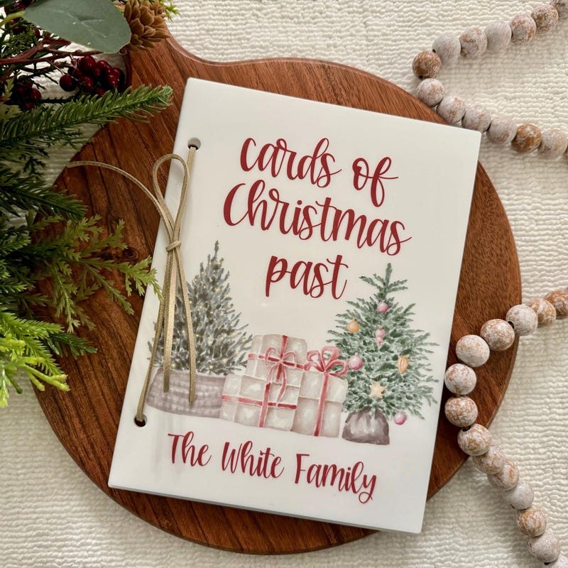 Christmas Card Holder - Etsy