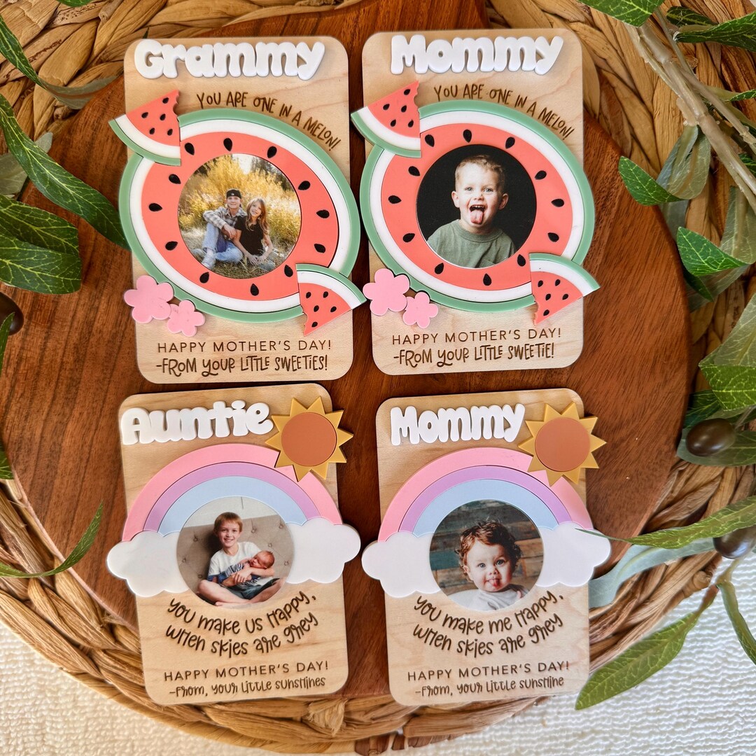 Mother's Day Fridge Photo Magnet | Fridge Magnet | Mother's Day Gift ...