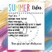 Summer Checklist 2023 L Summer Printables L Summer Kid Checklist L ...