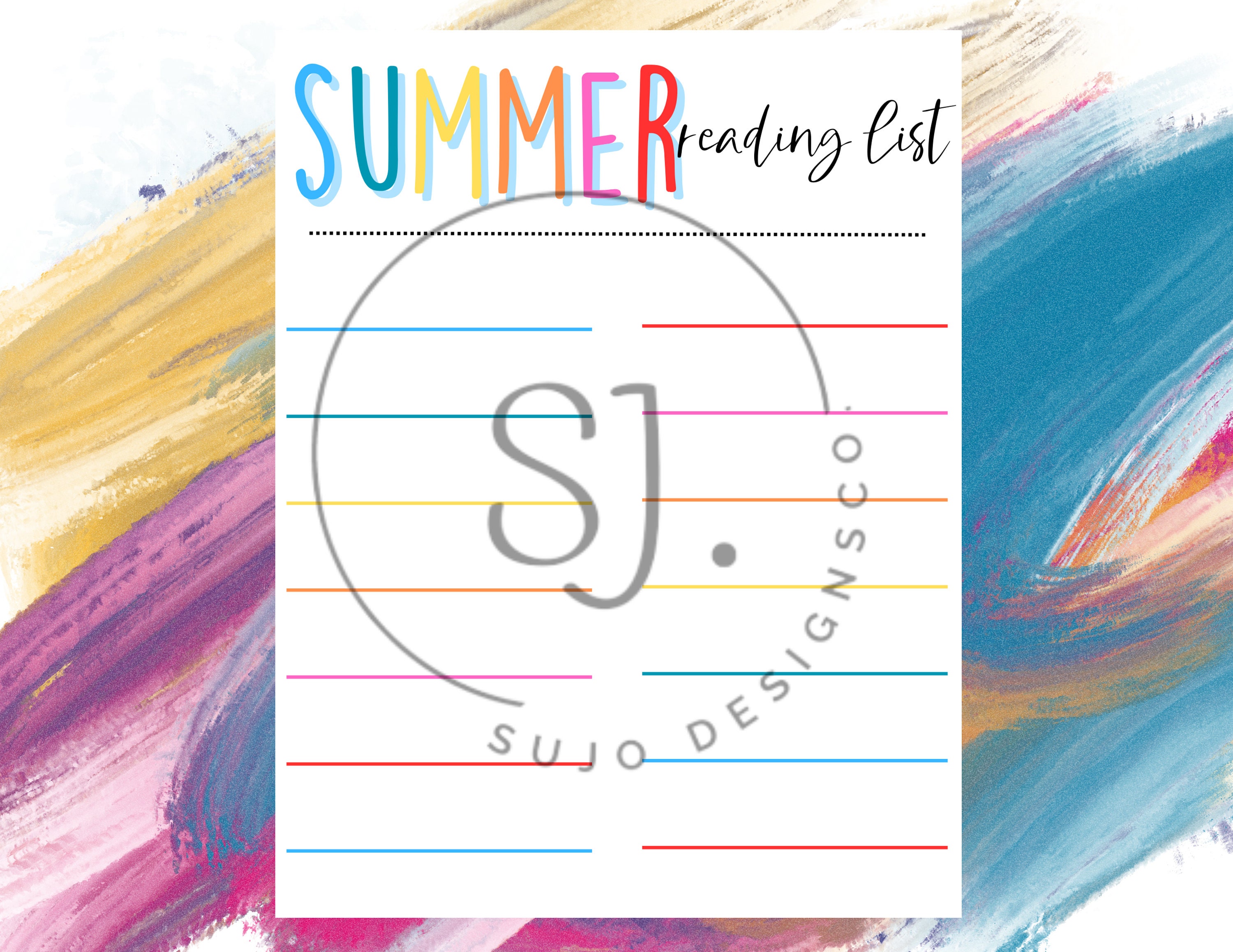 Summer Checklist 2023 L Summer Printables L Summer Kid Checklist L ...