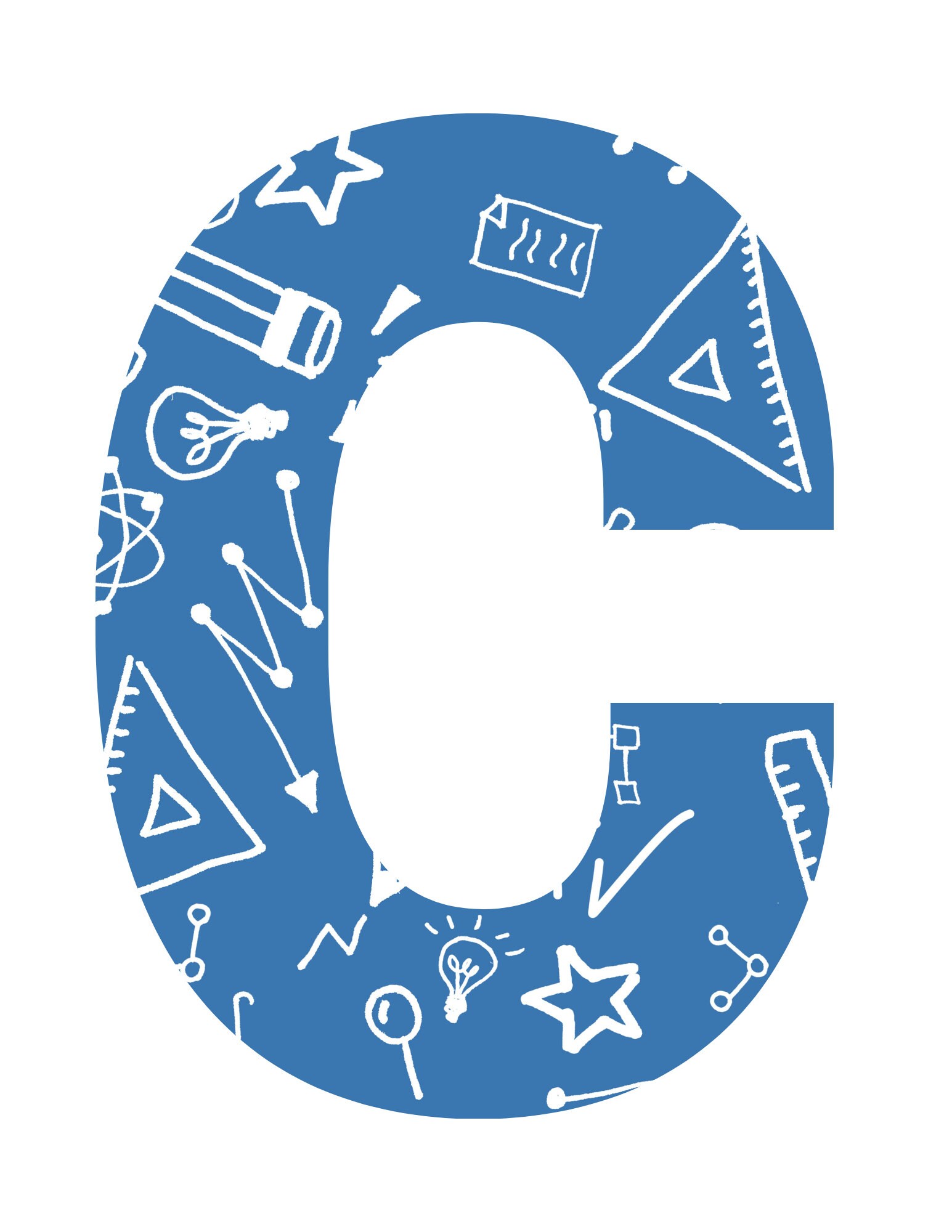 Math Themed Bulletin Letters - Etsy