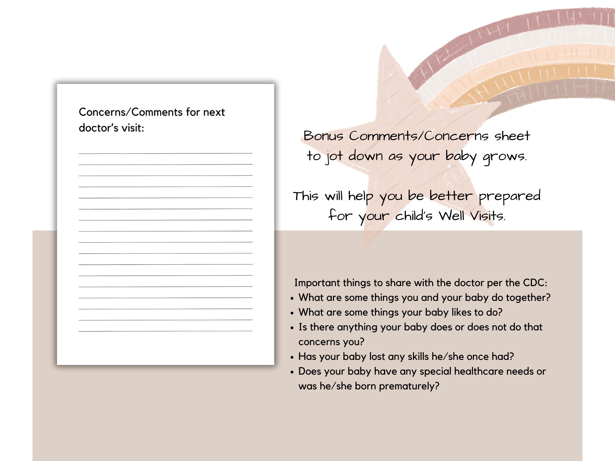 Baby/toddler Milestone Checklist & Journal | Birth - 2 Years | CDC ...