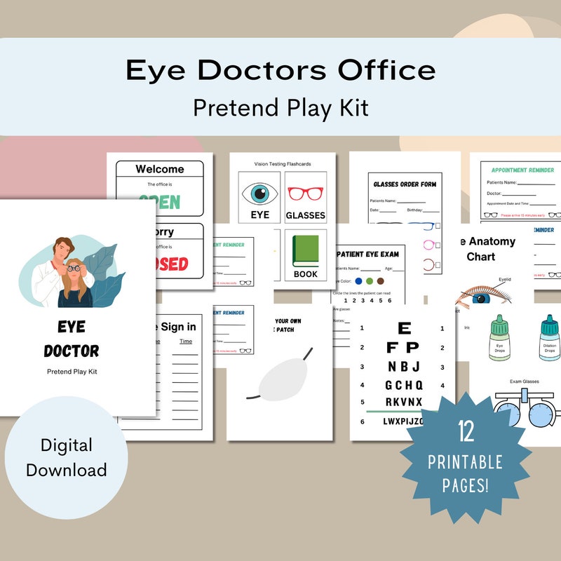 Doctor Pretend Play Etsy