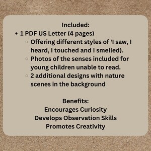 Nature Walk Observation Sheets for Kids - Outdoor Activities - Nature ...