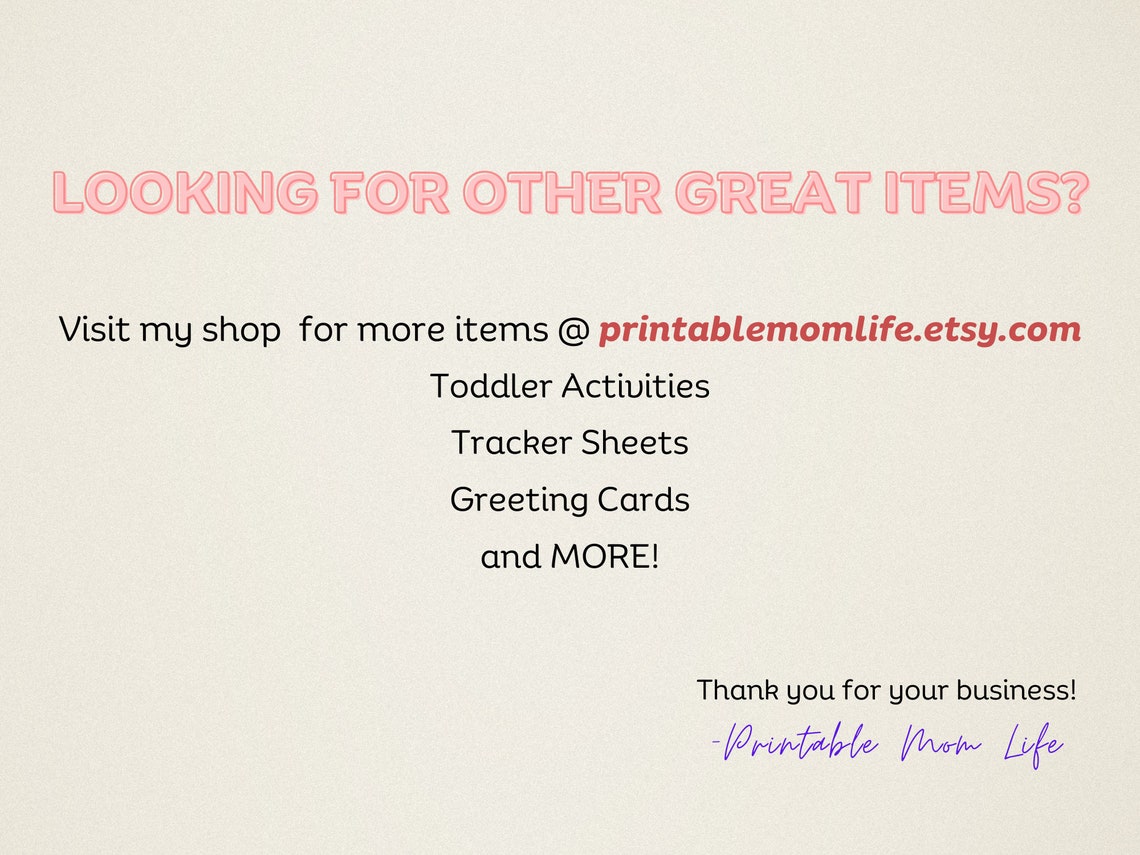 Printable Food Allergy Alert Cards -- Digital Download -- Toddler/kid ...