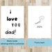 Printable Funny Father's Day Card - Humor - Cards for Dad - Joke Card ...