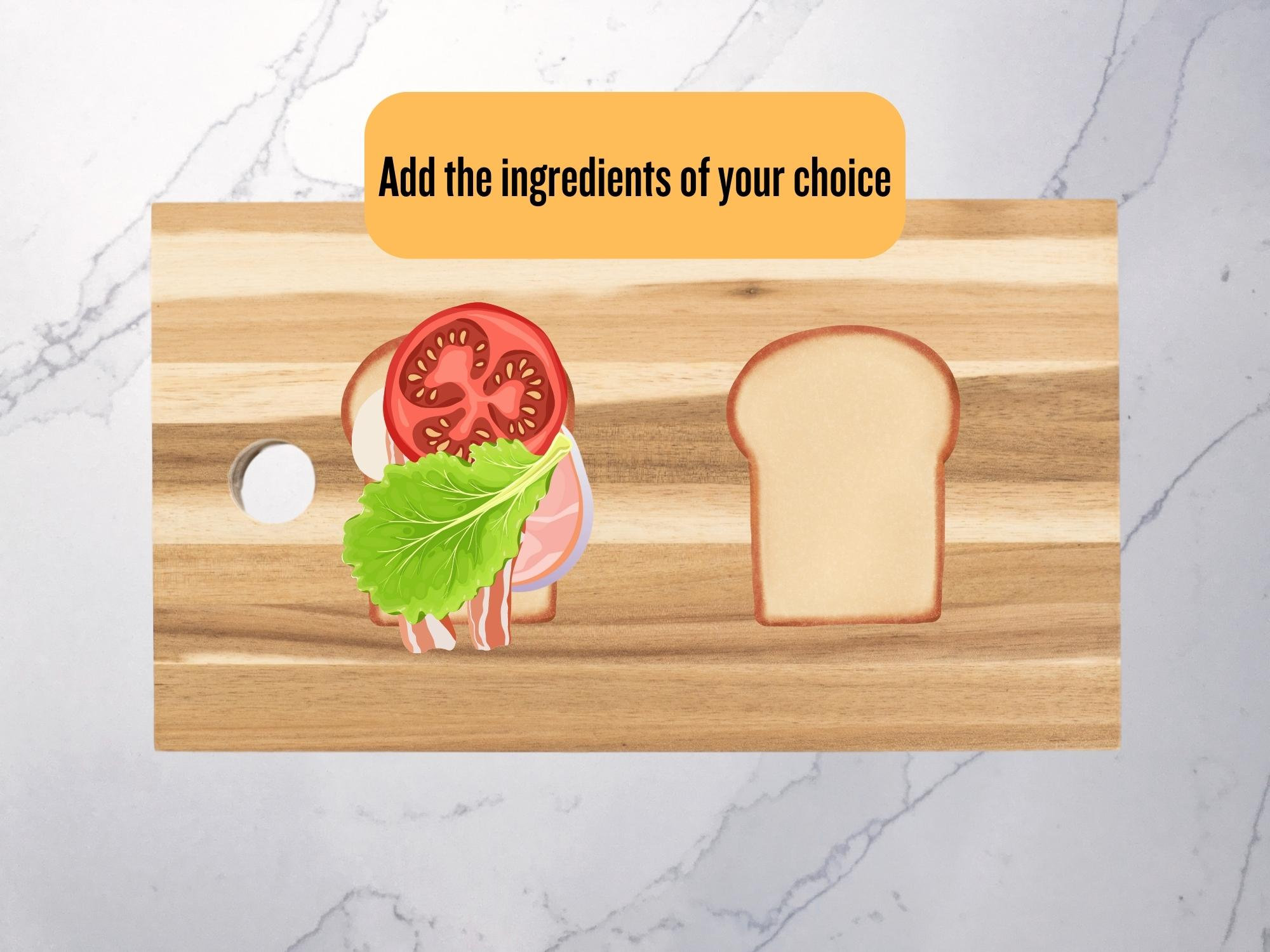 Build Your Own Sandwich -- Printable Kids Activity -- Pretend Play ...