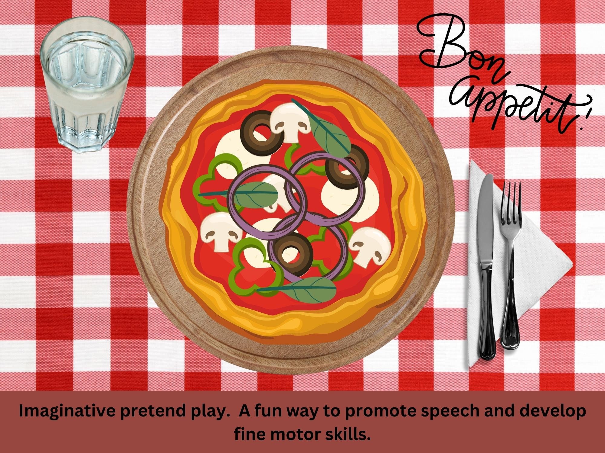 Build Your Own Pizza Kit With Order Form -- Printable Kids Activity ...