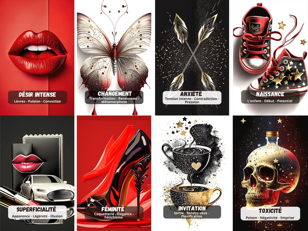 Oracle divinatoire Amour & Destinée Love oracle 70 cartes Français ...