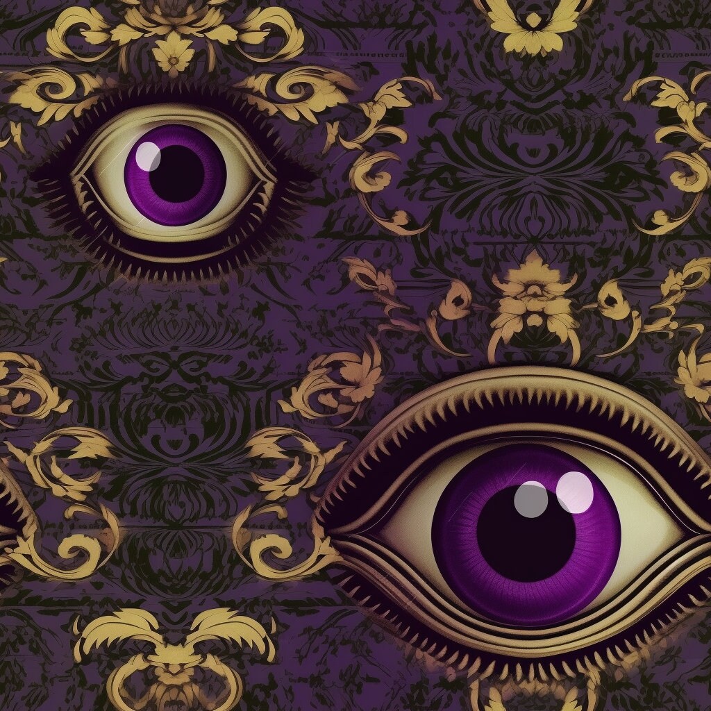 Gothic Romance Seamless Patterns: Halloween Digital Paper (4096x4096 Px ...