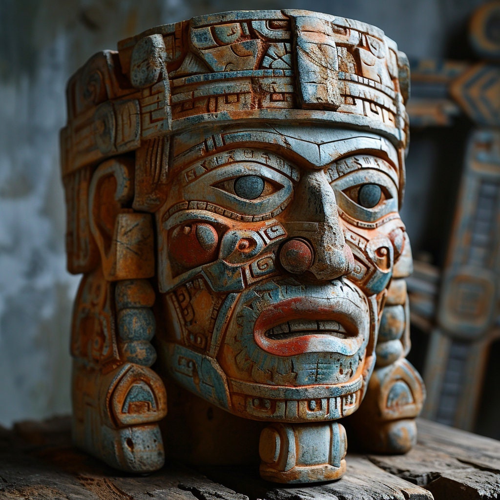 Aztec Gods Clipart Bundle 80 High Quality PNG: Mythological Digital ...