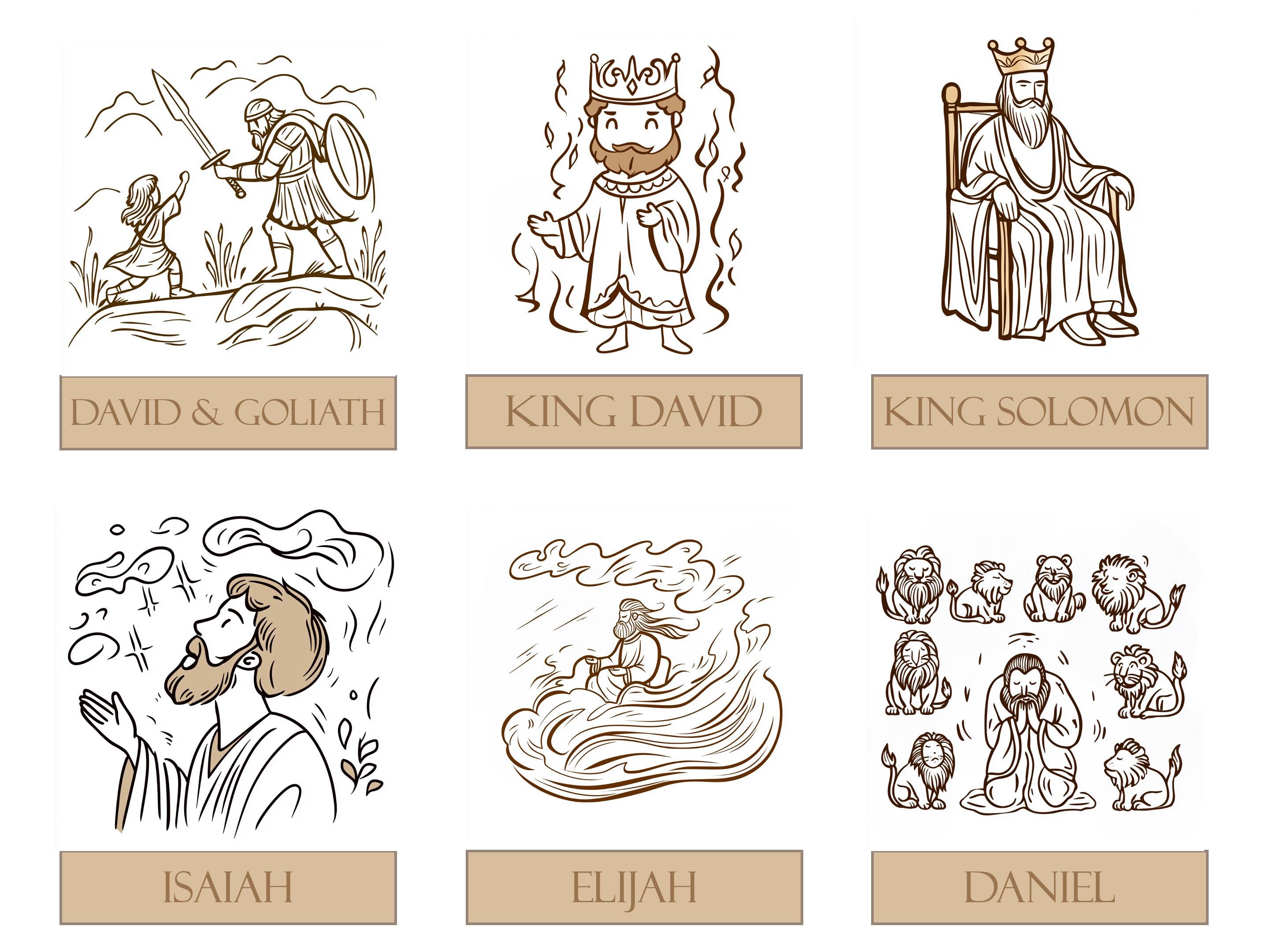 Old Testament Bible Clipart | Religious Illustrations | Sunday School ...