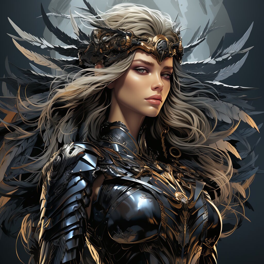 60 Valkyrie Clipart PNG Mega Pack of Valkyrie Viking Warriors ...