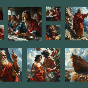 Divine Characters Clip Art Bundle: Inspire Your Faith With Christian ...