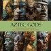 Aztec Gods Clipart Bundle: 80 PNG Mythological Illustrations ...