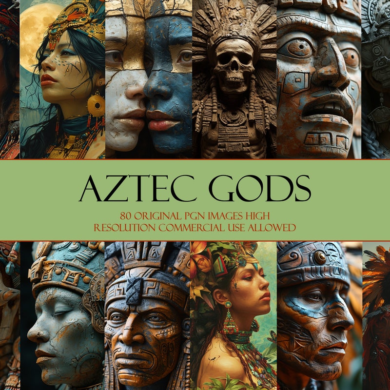 Aztec Gods - Etsy