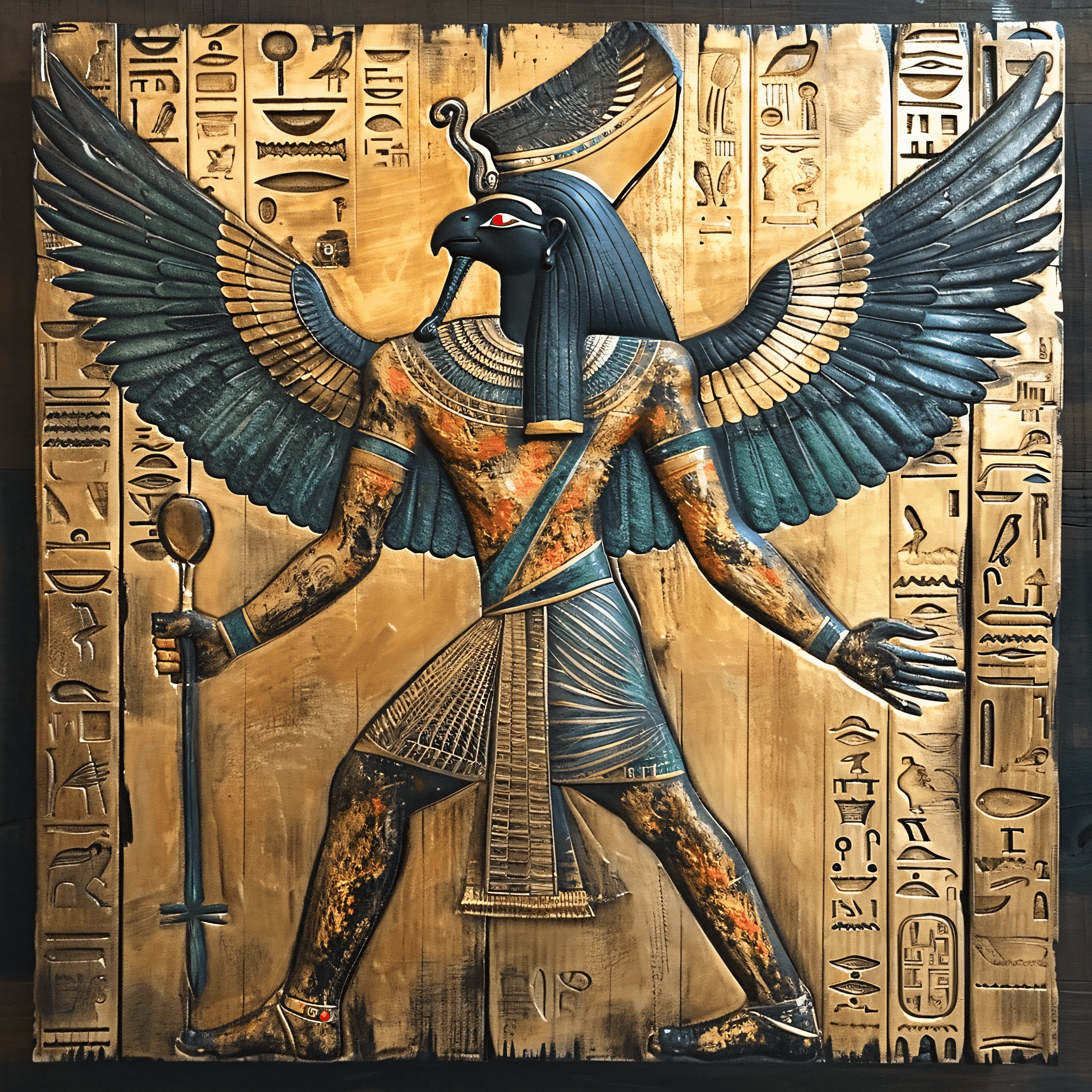 Egyptian Gods Artclip Bundle: 55 Divine PNG Illustrations (commercial ...