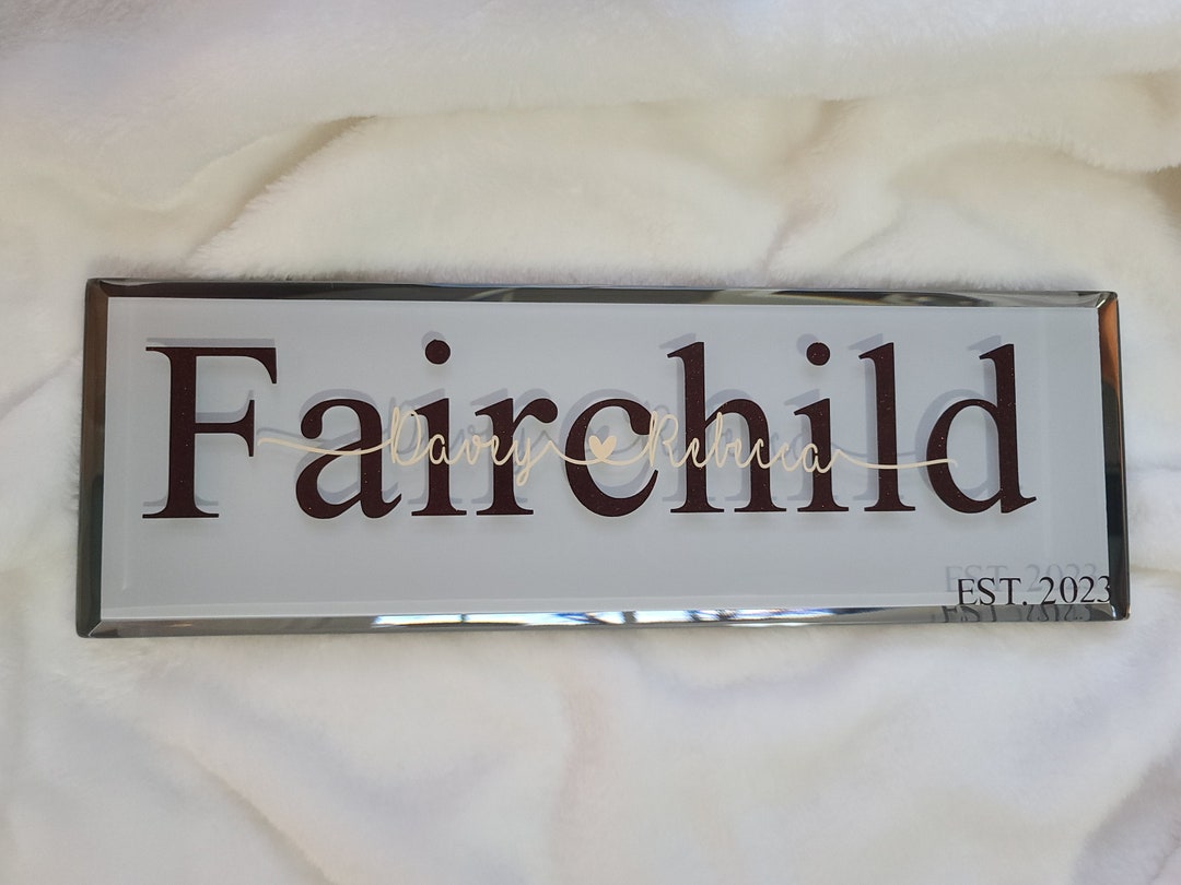 Tile Name Plate Gift - Etsy
