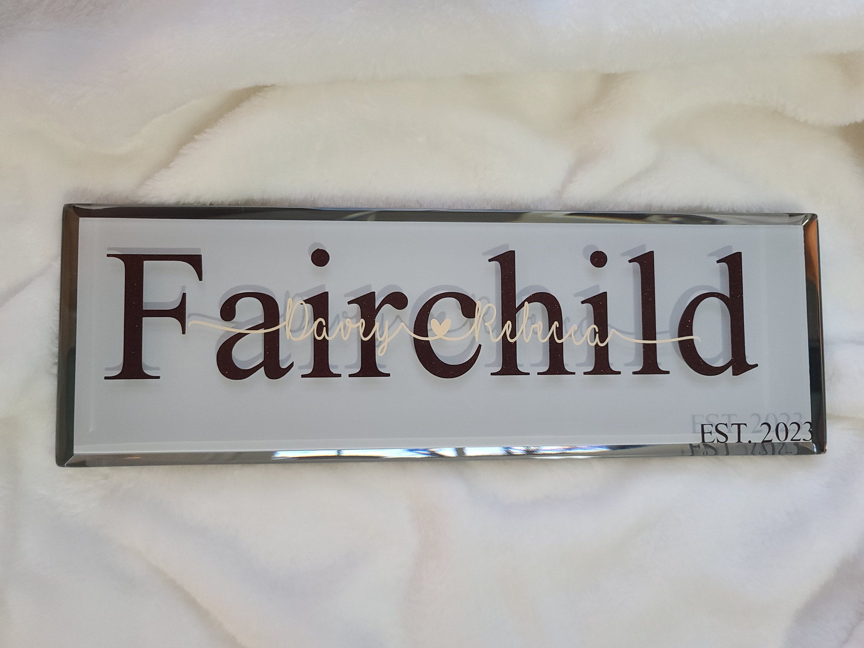 Tile Name Plate Gift - Etsy