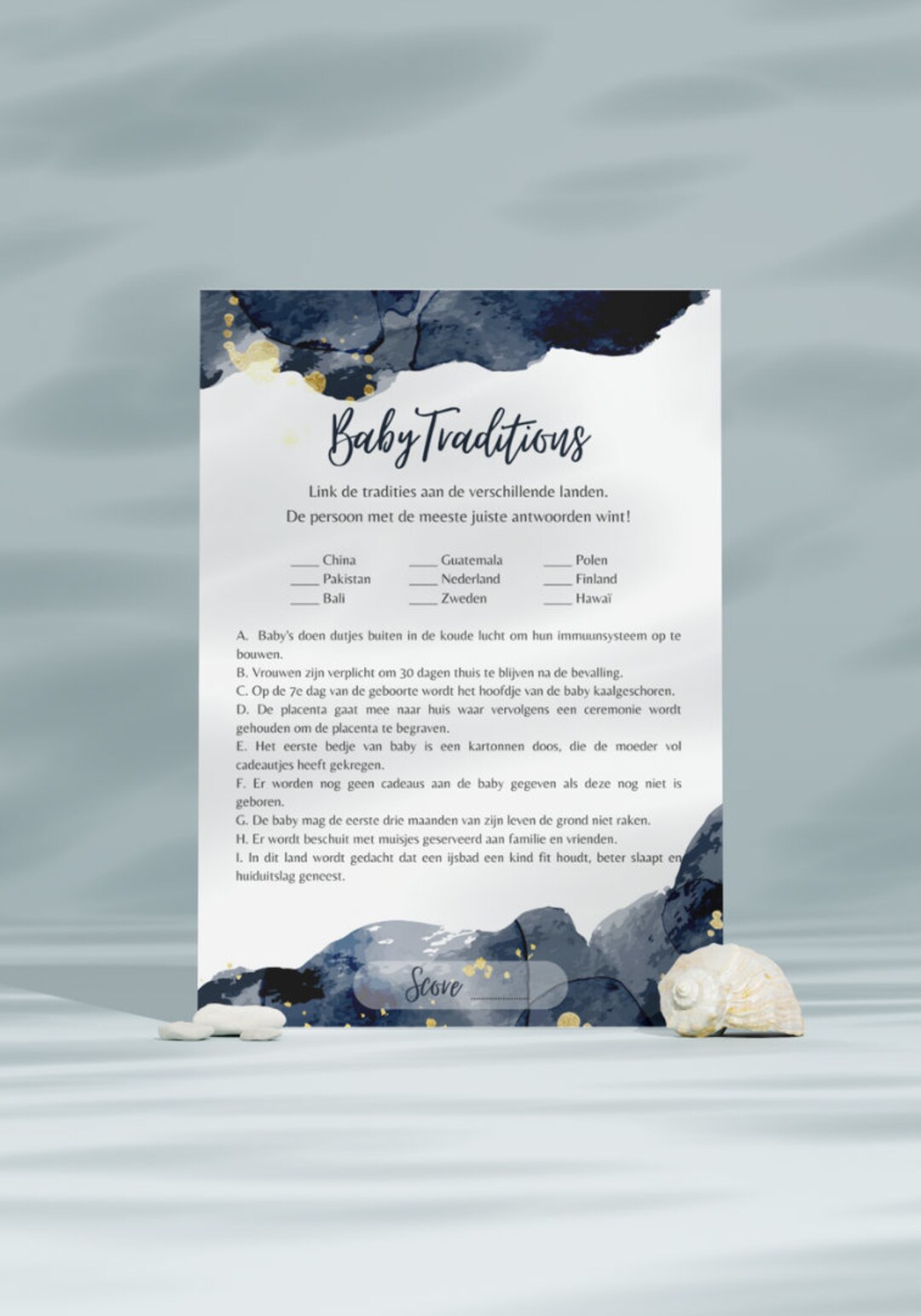 Baby Shower Card Baby Traditions Baby Shower Games Traditions Baby Fill ...