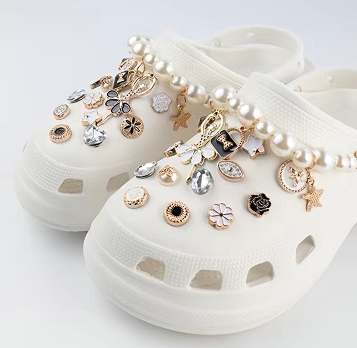 Ballerina Bling Croc Charms - Etsy