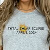 Viewing Party Gear, Solar Eclipse 2024 Sweatshirt, Total Solar Eclipse ...