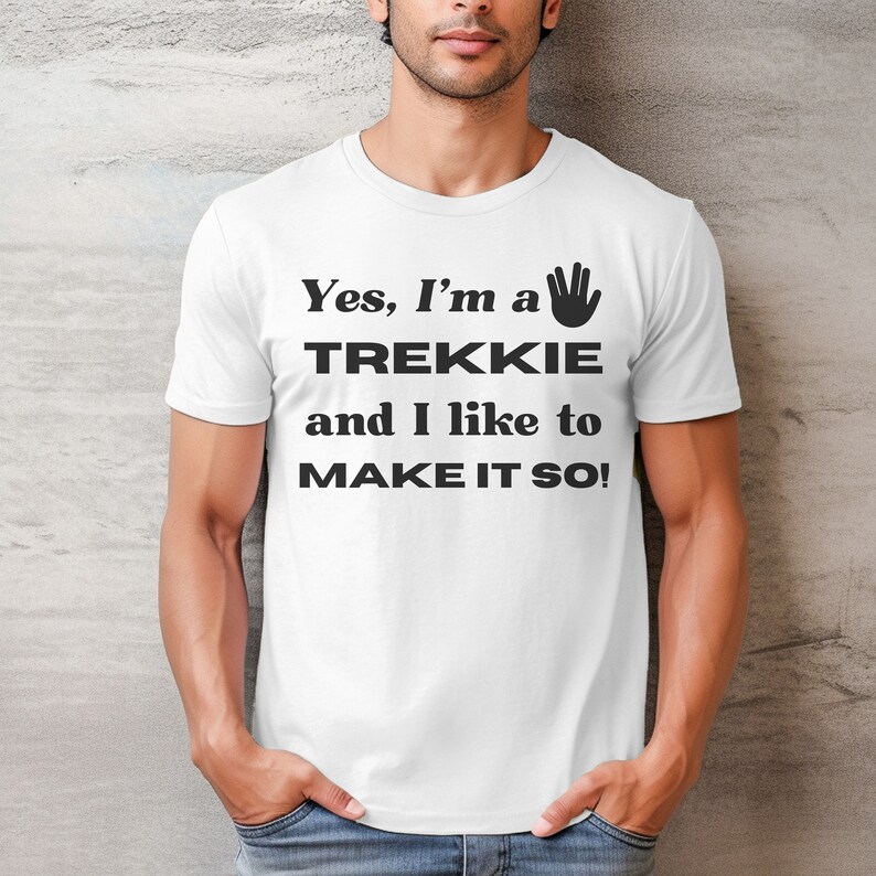 Humorous Trekkie Gear, Star Ship Enterprise Warp Top, Star Trek TNG Fan ...
