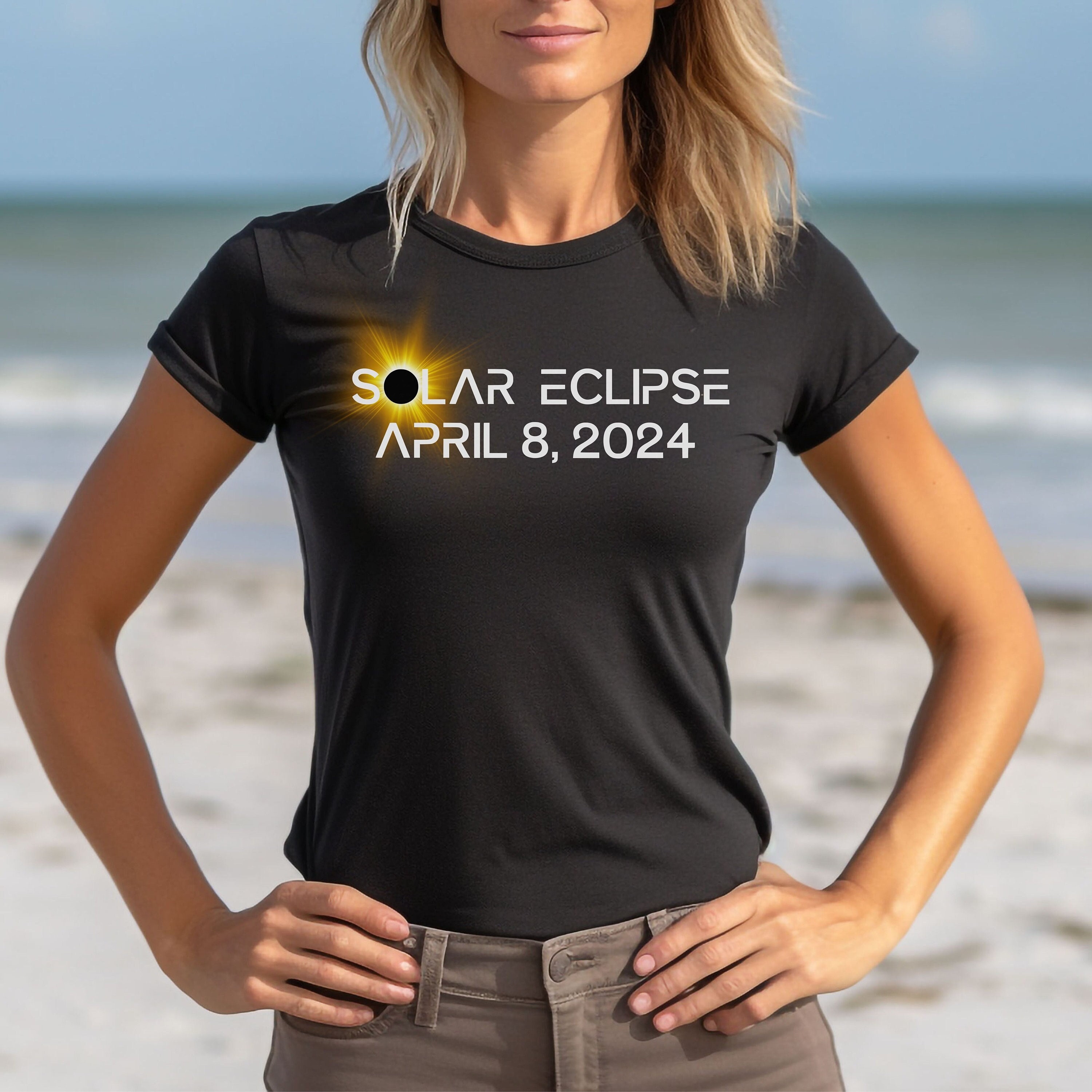 Solar Eclipse 2024 Shirt, Solar System T Shirt, 4/8/2024 Solar Eclipse ...