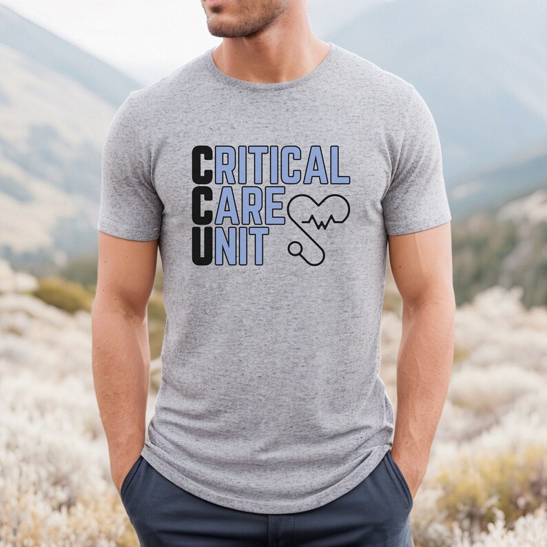 CCU Employee T-shirt, Critical Care Unit Nursing Shirt, Medical Grad ...