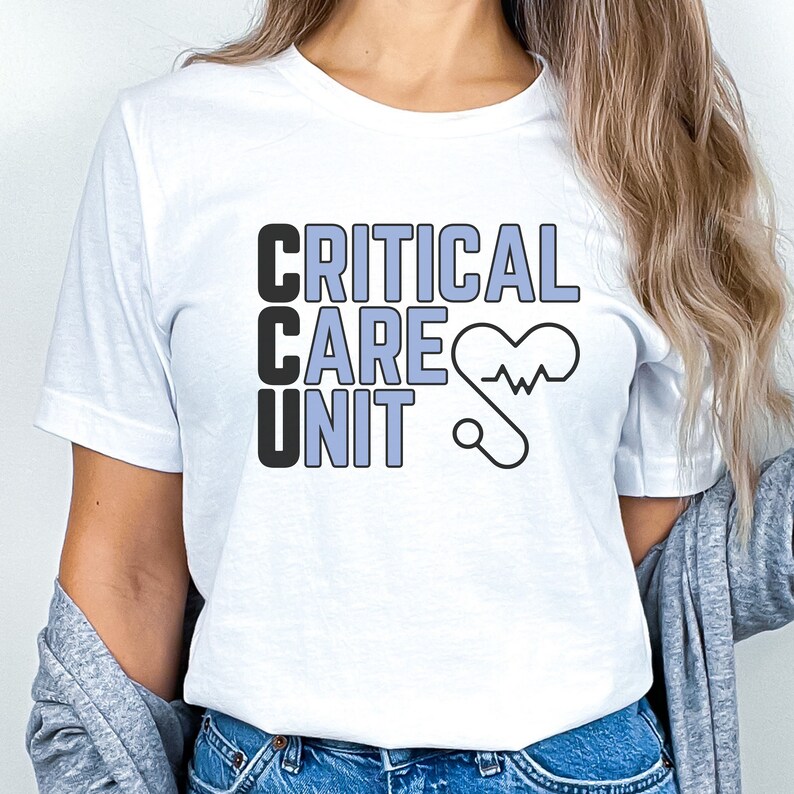 CCU Employee T-shirt, Critical Care Unit Nursing Shirt, Medical Grad ...