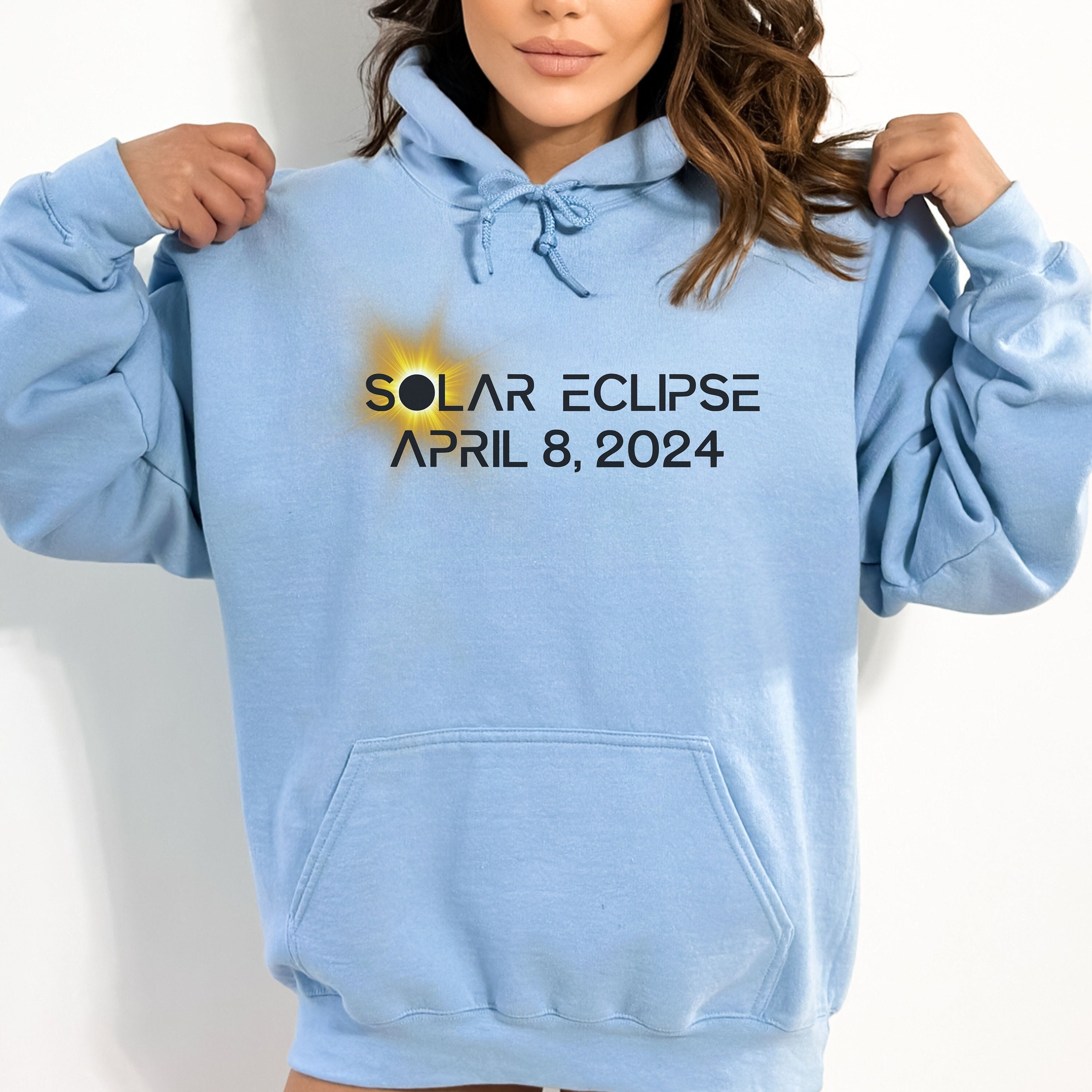Solar Eclipse 2024 Hoodie, Total Solar Eclipse Top, Astronomy Science ...