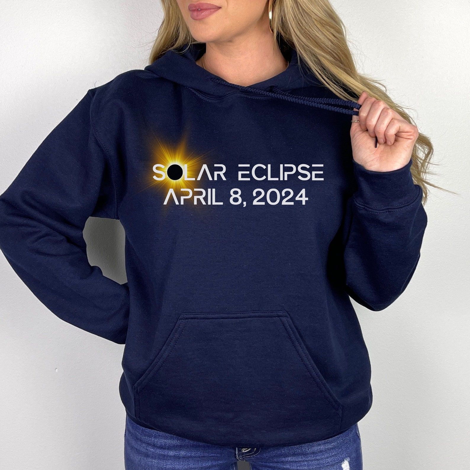 Solar Eclipse Viewing Party, Solar Eclipse 2024 Hoodie, Total Solar ...