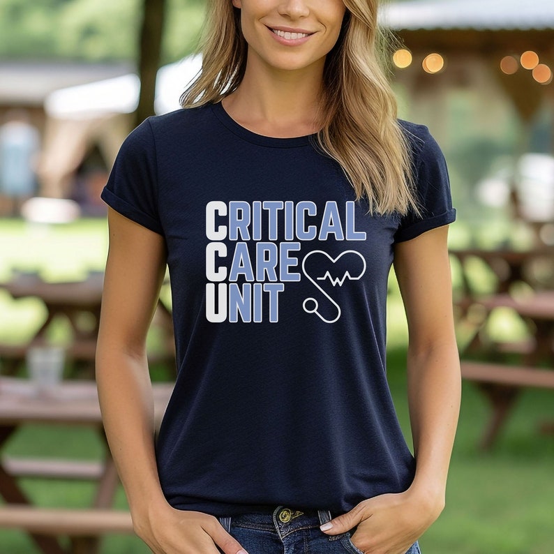 CCU Employee T-shirt, Critical Care Unit Nursing Shirt, Medical Grad ...