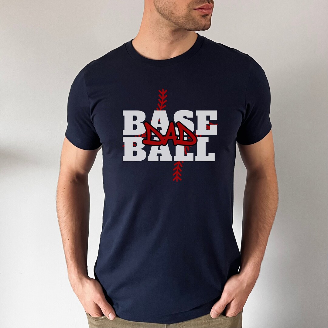 Baseball Dad T-shirt, Game Day Play Gear, Baseball Season Clothes for ...