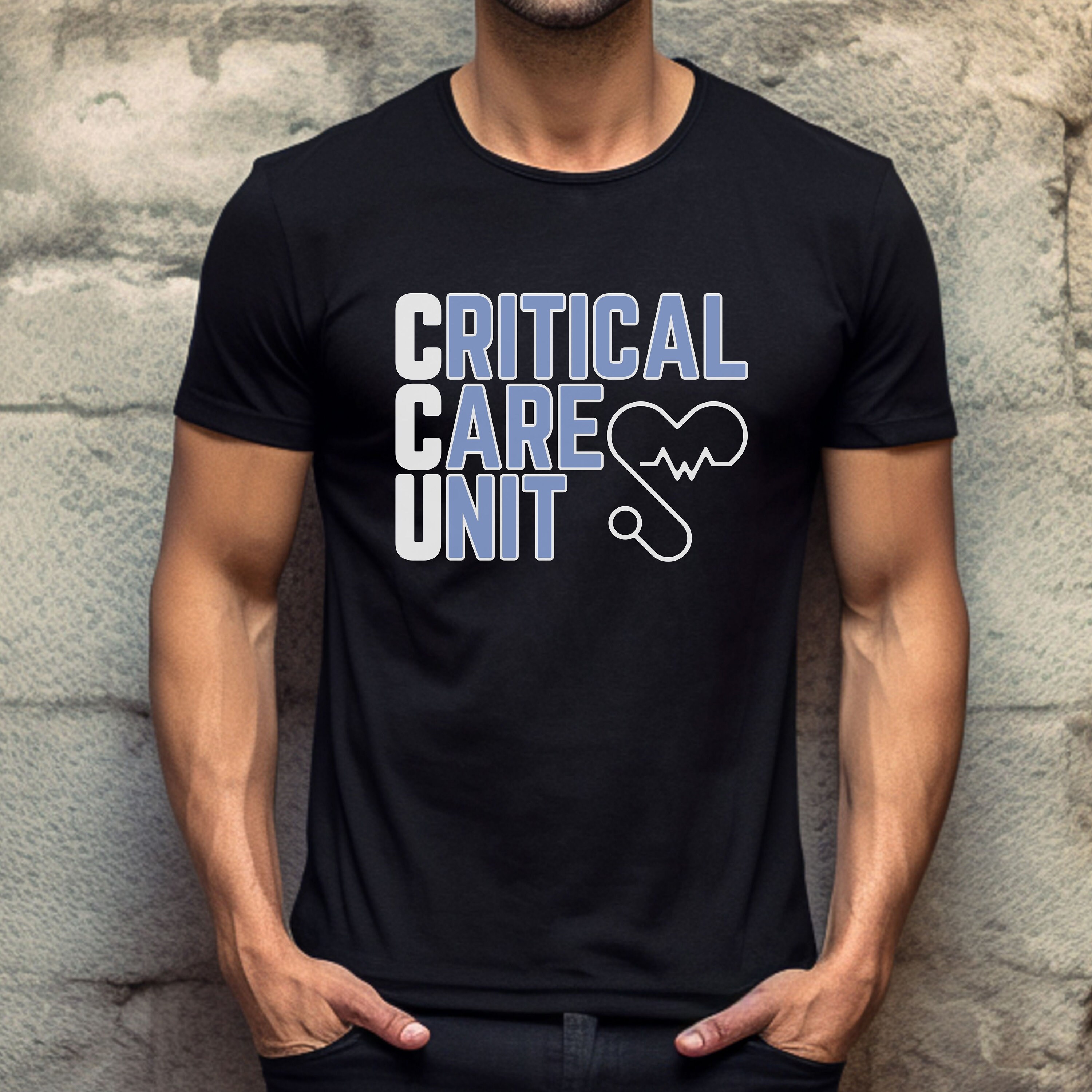 CCU Employee T-shirt, Critical Care Unit Nursing Shirt, Medical Grad ...