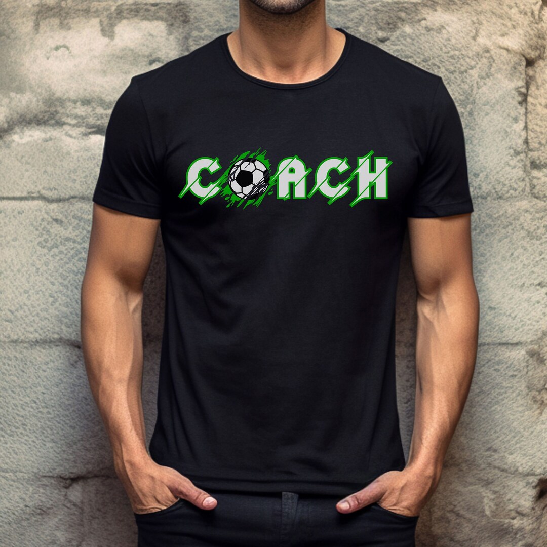 Soccer Coach T-shirt, Soccer Fan T-shirt, Soccer Shirt Men, Soccer ...