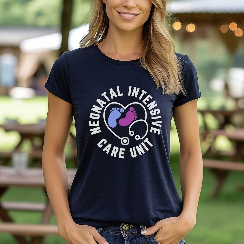 Intensive Care Team Gear, NICU Medical Staff T-shirt, Neonatal Unit ...
