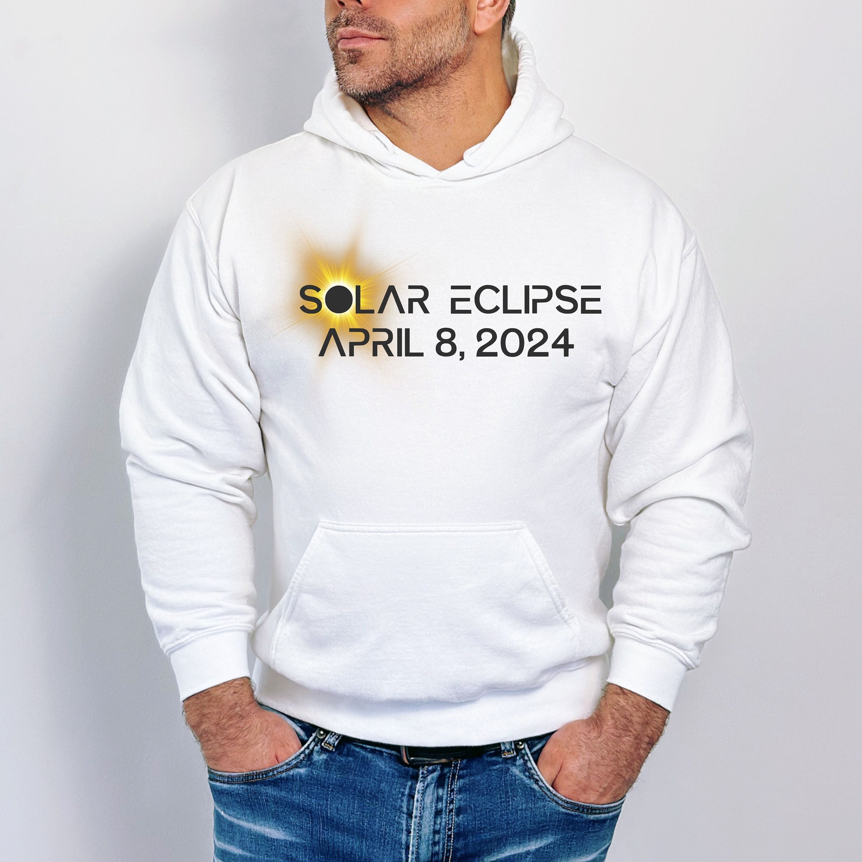 Solar Eclipse Viewing Party, Solar Eclipse 2024 Hoodie, Total Solar ...