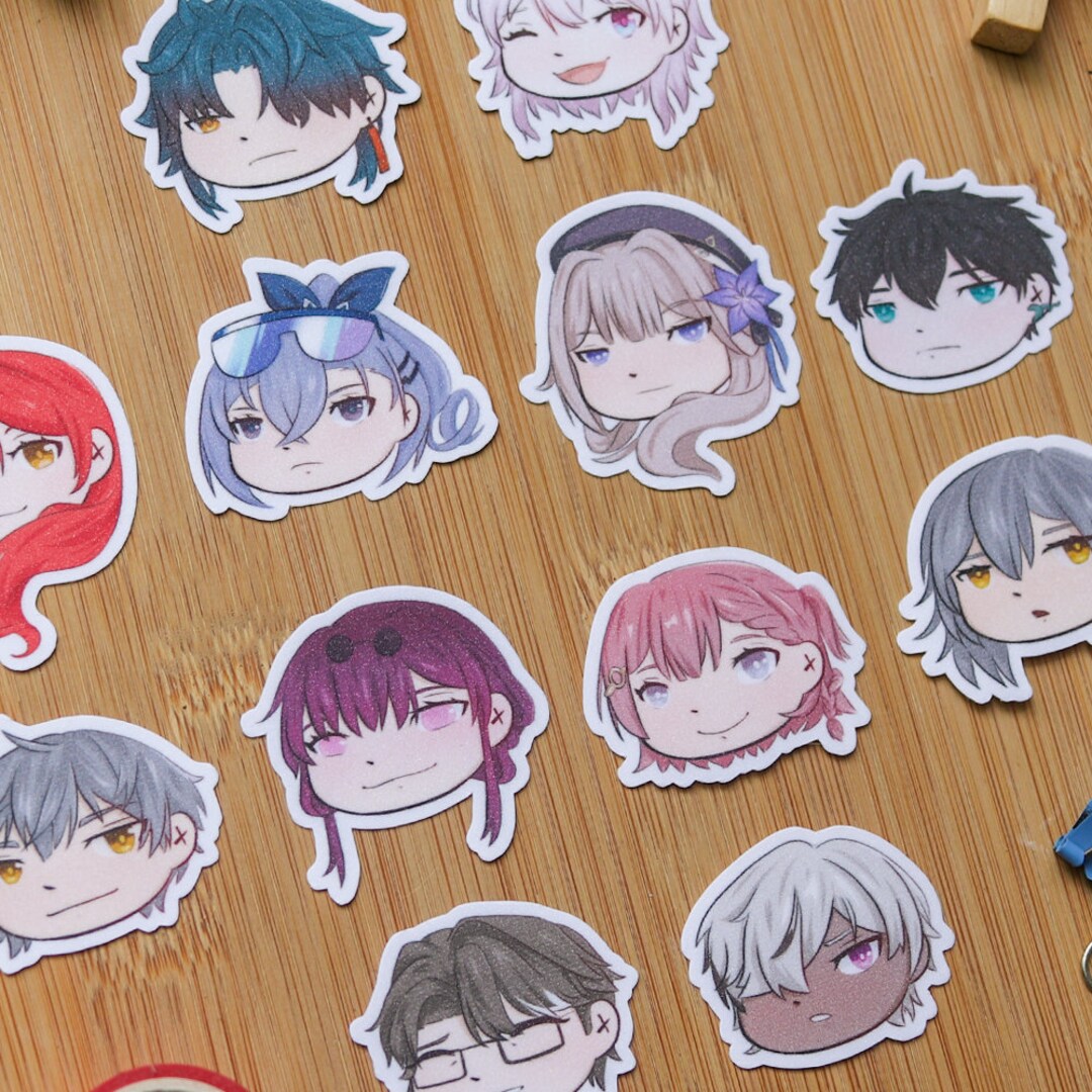 HSR Chibi Waterproof Vinyl Stickers by Vykeon - Etsy