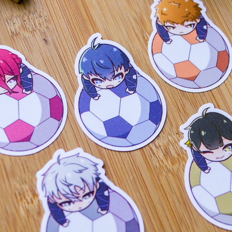 Blue Lock Stickers - Etsy