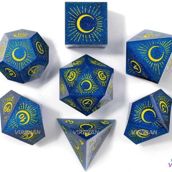 Dark Moon Dice - Etsy