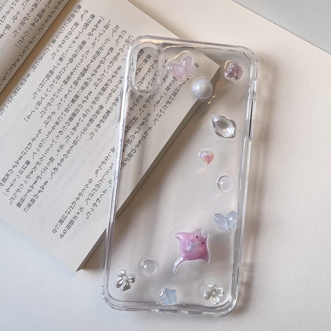 Pinky Manta Ray Phone Case - Etsy