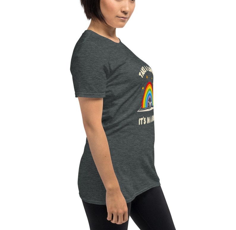 Take a Look It's in A Book Short-sleeve T-shirt, Cute Bookish Tee ...