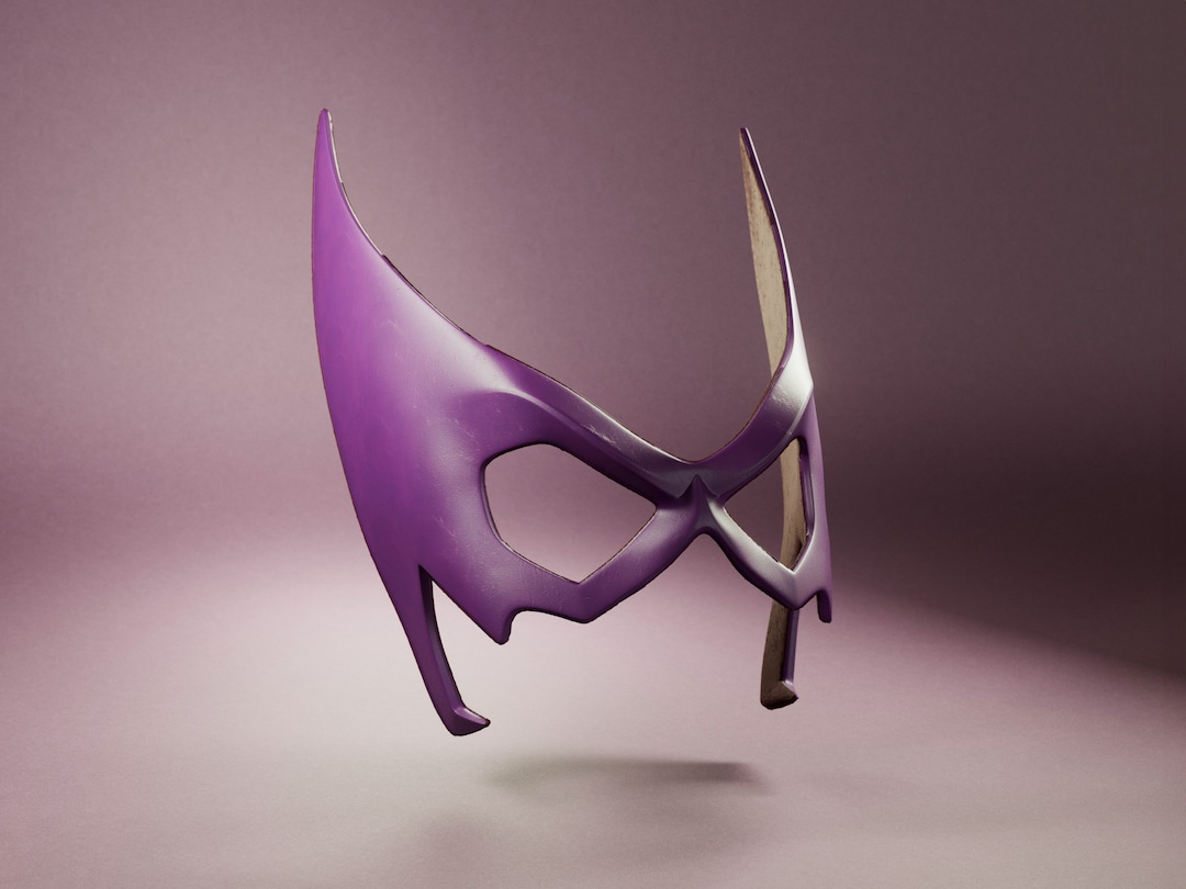 Huntress DC Comics Cosplay Mask 3D Print File | Adjustable Model ...