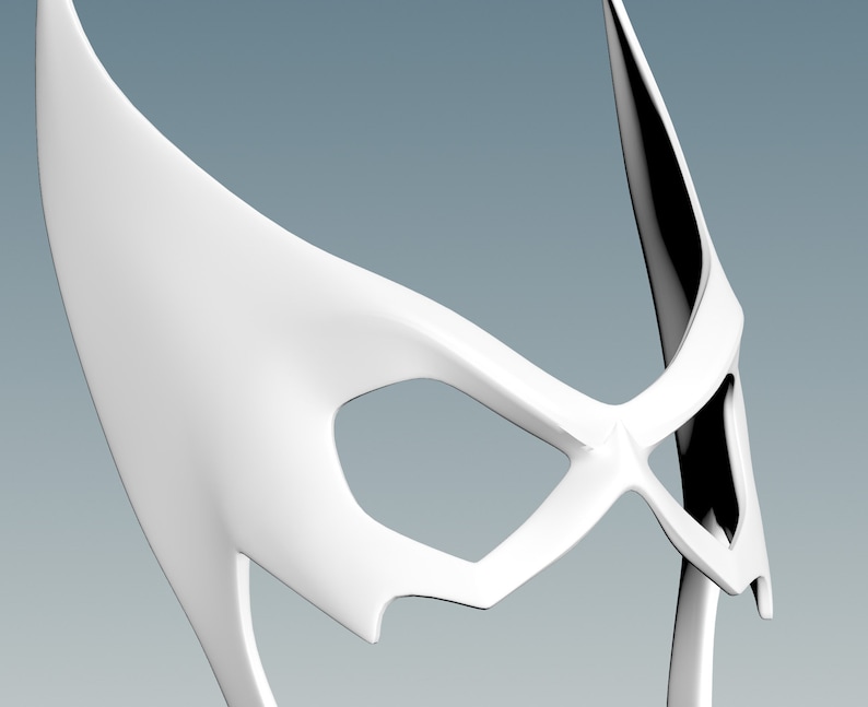 Huntress DC Comics Cosplay Mask 3D Print File | Adjustable Model ...