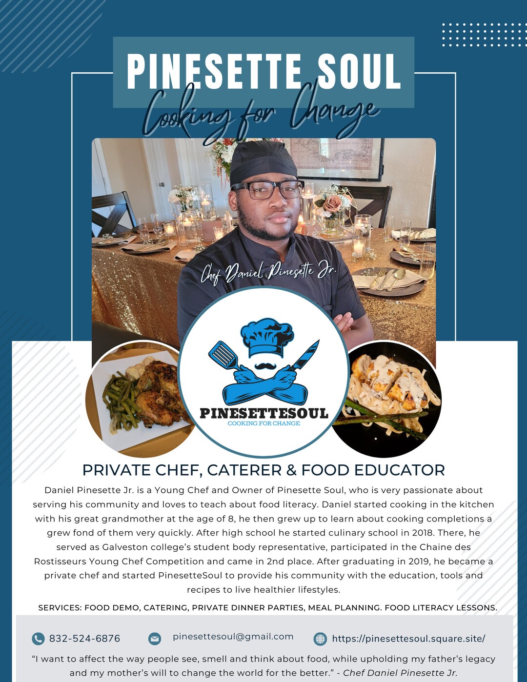 Digital Business One-pager/ Information Sheet - Etsy